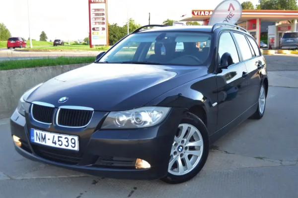 Melns BMW 320 2006 Jēkabpils, ar dzinēja tilpumu 0.00 L un nobraukumu 257 tūkst. km par 4555 €, foto 1 vietnē AUTOMOTO.COM.LV