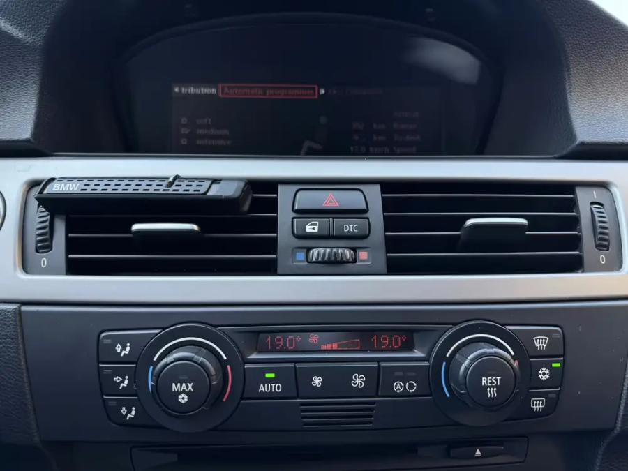 Black BMW 320 2006 in Riga, with an engine capacity of 2.00 L and mileage of 425 thousand km for 3390 €, photo 27 on AUTOMOTO.COM.LV