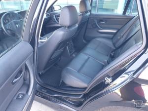 Black BMW 320 2006 in Utena, with an engine capacity of 2.00 L and mileage of 275 thousand km for 3600 €, photo 15 on AUTOMOTO.COM.LV