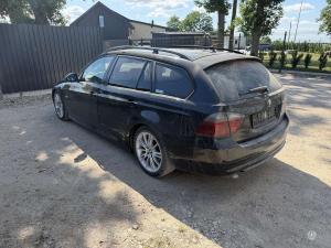 Black BMW 320 2006 in Marijampole, with an engine capacity of 2.00 L and mileage of 337 thousand km for 1650 €, photo 4 on AUTOMOTO.COM.LV