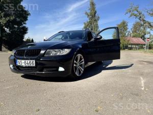 Melns BMW 320 2006 Rēzekne, ar dzinēja tilpumu 2.00 L un nobraukumu 396 tūkst. km par 5000 €, foto  vietnē AUTOMOTO.COM.LV