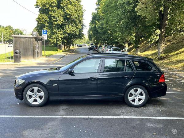 Black BMW 320 2006 in Utena, with an engine capacity of 2.00 L and mileage of 341 thousand km for 1800 €, photo 5 on AUTOMOTO.COM.LV