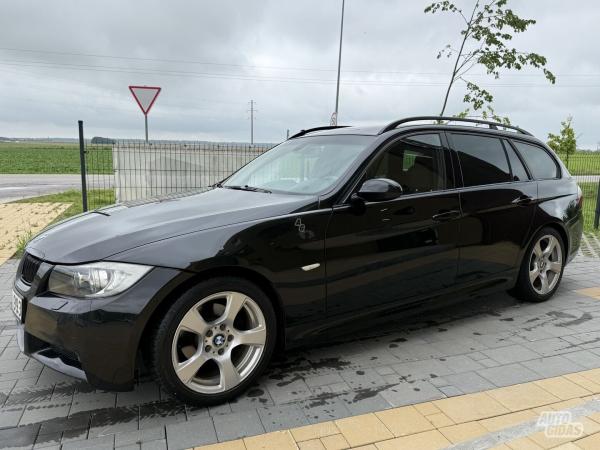 Black BMW 320 2006 in Kaunas, with an engine capacity of 2.00 L and mileage of 448 thousand km for 3650 €, photo 3 on AUTOMOTO.COM.LV