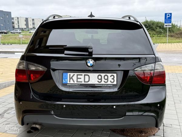 Black BMW 320 2006 in Kaunas, with an engine capacity of 2.00 L and mileage of 448 thousand km for 3650 €, photo 7 on AUTOMOTO.COM.LV