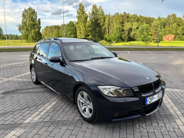 Черный БМВ 320 2006 в Рига, объемом двигателя 2.00 л и пробегом 315 тыс. км за 4900 €, фото 1 на AUTOMOTO.COM.LV