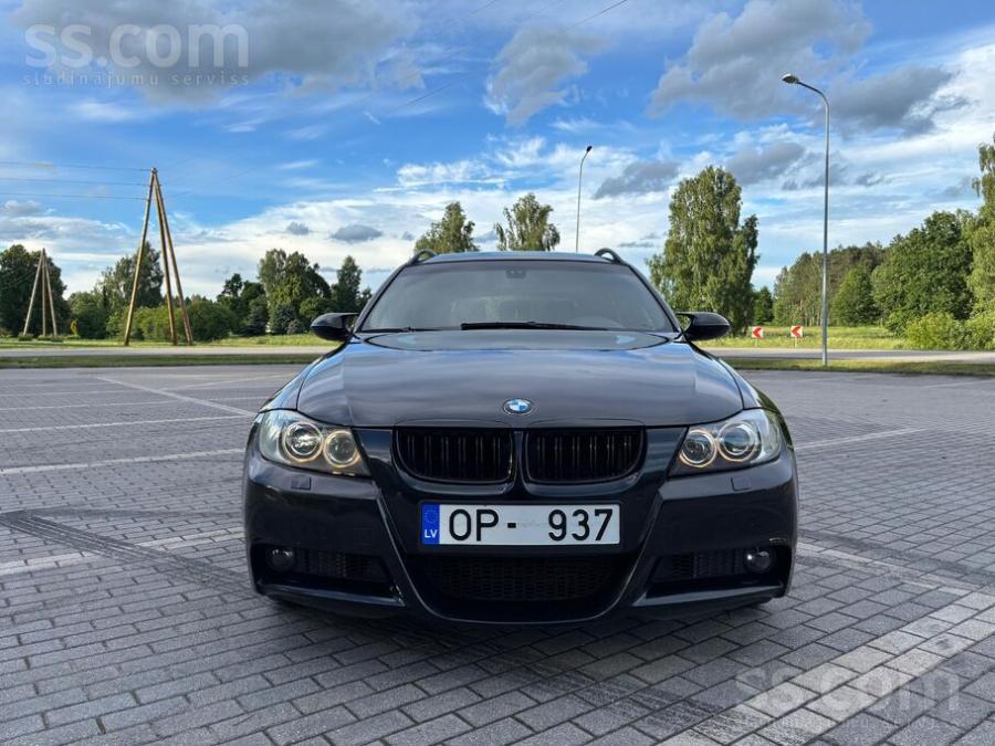 Черный БМВ 320 2006 в Рига, объемом двигателя 2.00 л и пробегом 315 тыс. км за 4900 €, фото 6 на AUTOMOTO.COM.LV