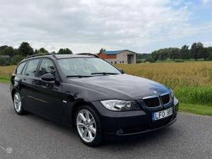 Black BMW 320 2006 in Alytus, with an engine capacity of 2.00 L and mileage of 356 thousand km for 2850 €, photo 10 on AUTOMOTO.COM.LV