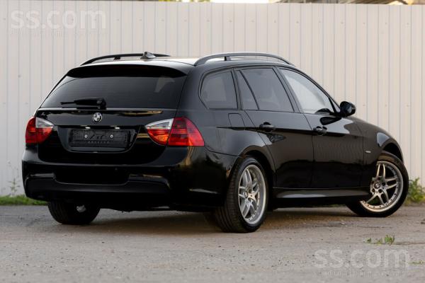 Melns BMW 320 2006 Jelgava, ar dzinēja tilpumu 2.00 L un nobraukumu 266 tūkst. km par 3500 €, foto 6 vietnē AUTOMOTO.COM.LV