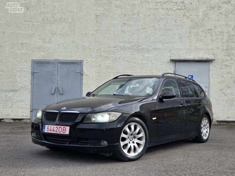 Melns BMW 320 2006 Viļņa, ar dzinēja tilpumu 2.00 L un nobraukumu 300 tūkst. km par 3400 €, foto 3 vietnē AUTOMOTO.COM.LV