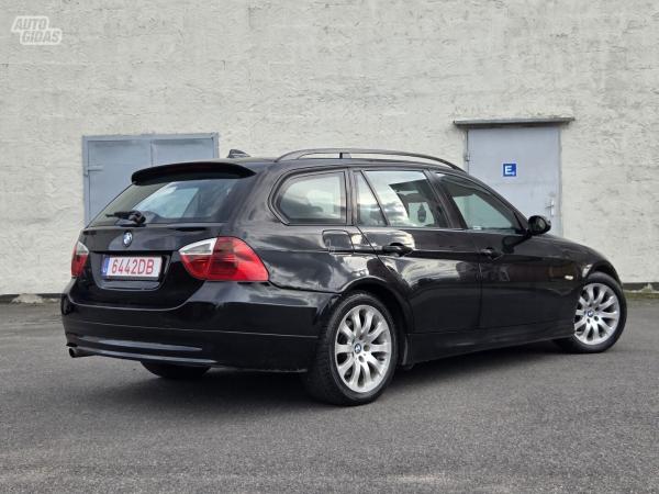 Black BMW 320 2006 in Vilnius, with an engine capacity of 2.00 L and mileage of 300 thousand km for 3400 €, photo 5 on AUTOMOTO.COM.LV
