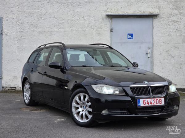Black BMW 320 2006 in Vilnius, with an engine capacity of 2.00 L and mileage of 300 thousand km for 3400 €, photo 7 on AUTOMOTO.COM.LV