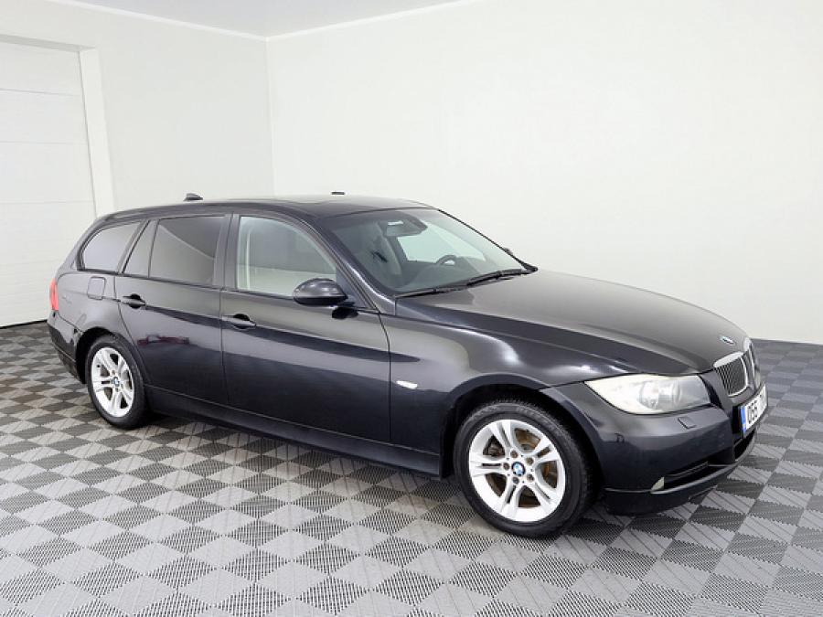 Black BMW 320 2006 in Tallinn, with an engine capacity of 2.00 L and mileage of 512 thousand km for 1399 €, photo 1 on AUTOMOTO.COM.LV