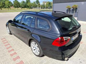Black BMW 320 2006 in Siauliai, with an engine capacity of 2.00 L and mileage of 397 thousand km for 2245 €, photo 8 on AUTOMOTO.COM.LV