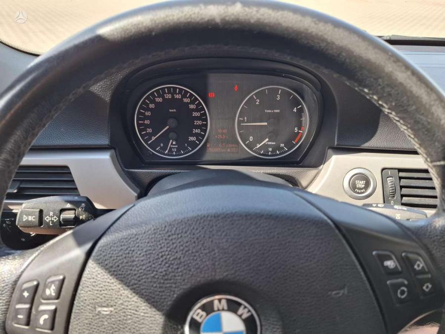 Black BMW 320 2006 in Siauliai, with an engine capacity of 2.00 L and mileage of 397 thousand km for 2245 €, photo 10 on AUTOMOTO.COM.LV