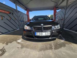 Black BMW 320 2006 in Panevezys, with an engine capacity of 2.00 L and mileage of 387 thousand km for 2490 €, photo  on AUTOMOTO.COM.LV
