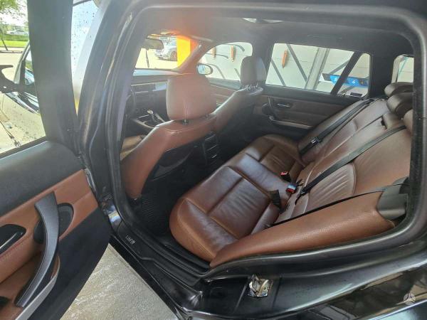 Black BMW 320 2006 in Panevezys, with an engine capacity of 2.00 L and mileage of 387 thousand km for 2490 €, photo 9 on AUTOMOTO.COM.LV
