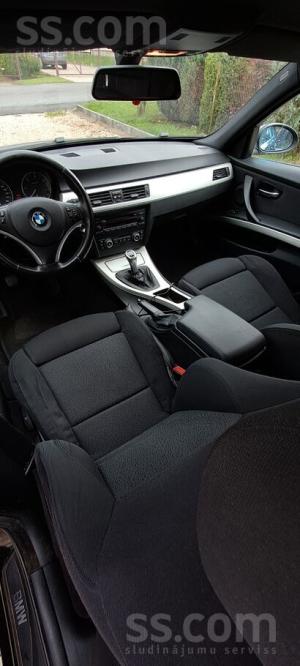Melns BMW 320 2006 Valmiera, ar dzinēja tilpumu 2.00 L un nobraukumu 258 tūkst. km par 3700 €, foto 6 vietnē AUTOMOTO.COM.LV