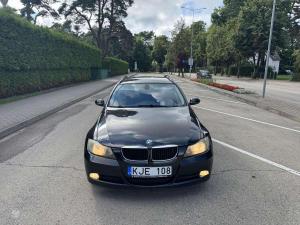 Black BMW 320 2006 in Palanga, with an engine capacity of 2.00 L and mileage of 362 thousand km for 2300 €, photo  on AUTOMOTO.COM.LV