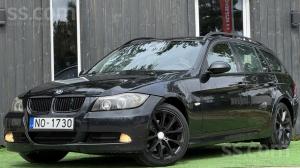 Black BMW 320 2006 in Riga, with an engine capacity of 2.00 L and mileage of 0 thousand km for 2350 €, photo  on AUTOMOTO.COM.LV