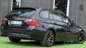 Black BMW 320 2006 in Riga, with an engine capacity of 2.00 L and mileage of 0 thousand km for 2350 €, photo 5 on AUTOMOTO.COM.LV