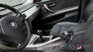 Black BMW 320 2006 in Riga, with an engine capacity of 2.00 L and mileage of 0 thousand km for 2350 €, photo 6 on AUTOMOTO.COM.LV