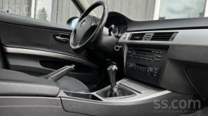 Black BMW 320 2006 in Riga, with an engine capacity of 2.00 L and mileage of 0 thousand km for 2350 €, photo 12 on AUTOMOTO.COM.LV