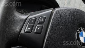 Black BMW 320 2006 in Riga, with an engine capacity of 2.00 L and mileage of 0 thousand km for 2350 €, photo 15 on AUTOMOTO.COM.LV