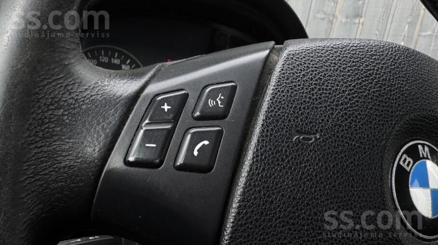 Black BMW 320 2006 in Riga, with an engine capacity of 2.00 L and mileage of 0 thousand km for 2350 €, photo 15 on AUTOMOTO.COM.LV
