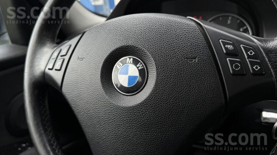 Black BMW 320 2006 in Riga, with an engine capacity of 2.00 L and mileage of 0 thousand km for 2350 €, photo 16 on AUTOMOTO.COM.LV