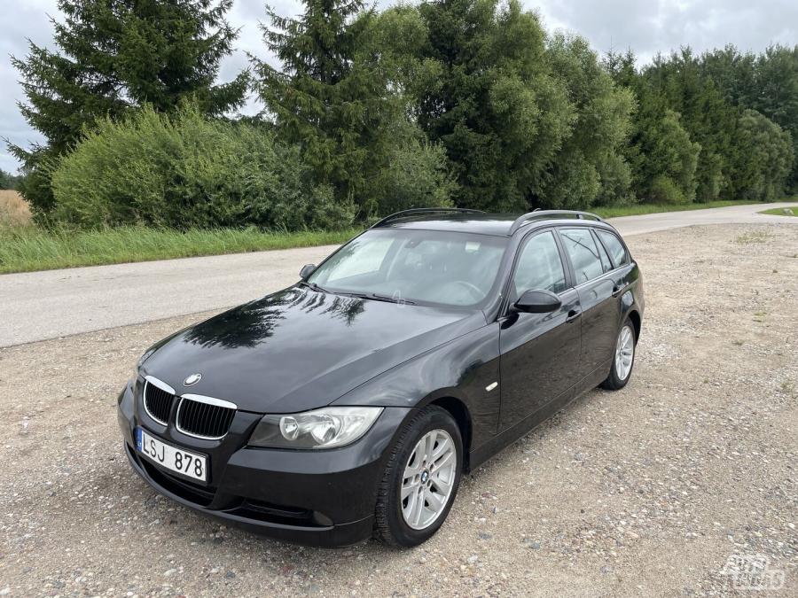 Melns BMW 320 2006 Jonava, ar dzinēja tilpumu 2.00 L un nobraukumu 425 tūkst. km par 2450 €, foto 1 vietnē AUTOMOTO.COM.LV