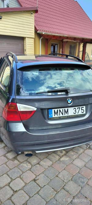 Black BMW 320 2006 in Vilkaviskis, with an engine capacity of 2.00 L and mileage of 320 thousand km for 2100 €, photo 6 on AUTOMOTO.COM.LV