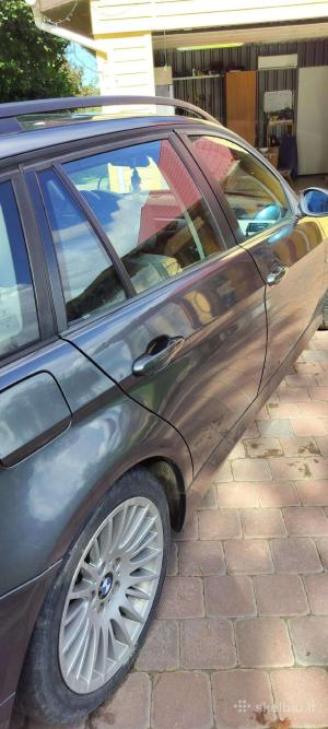 Black BMW 320 2006 in Vilkaviskis, with an engine capacity of 2.00 L and mileage of 320 thousand km for 2100 €, photo 10 on AUTOMOTO.COM.LV