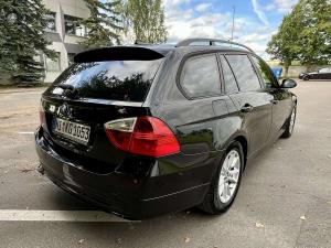 Black BMW 320 2006 in Kaunas, with an engine capacity of 2.00 L and mileage of 335 thousand km for 3600 €, photo 6 on AUTOMOTO.COM.LV