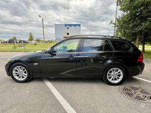 Black BMW 320 2006 in Kaunas, with an engine capacity of 2.00 L and mileage of 335 thousand km for 3600 €, photo 9 on AUTOMOTO.COM.LV
