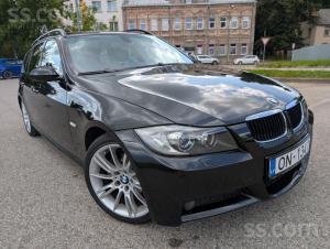 Melns BMW 320 2006 Daugavpils, ar dzinēja tilpumu 2.00 L un nobraukumu 313 tūkst. km par 4950 €, foto  vietnē AUTOMOTO.COM.LV