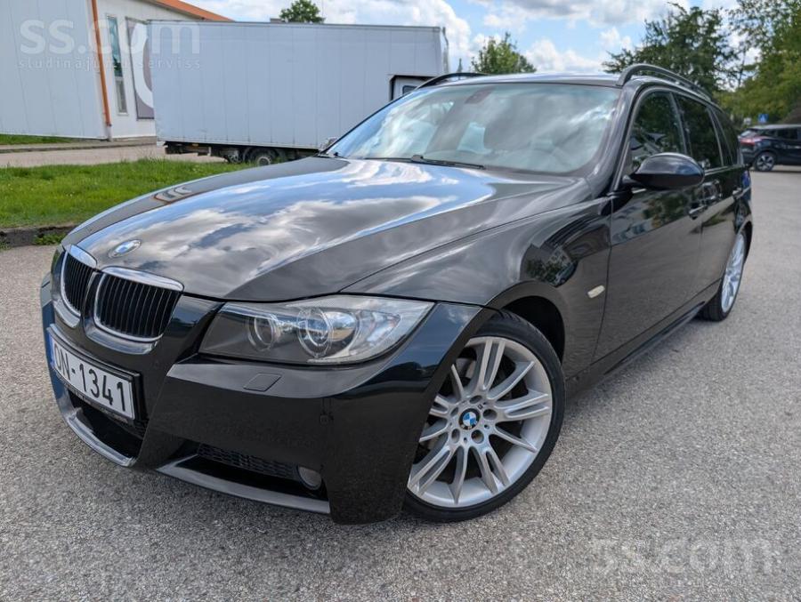 Black BMW 320 2006 in Daugavpils, with an engine capacity of 2.00 L and mileage of 313 thousand km for 4950 €, photo 3 on AUTOMOTO.COM.LV