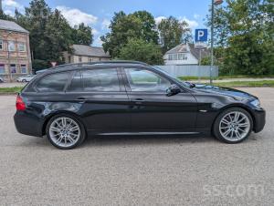 Black BMW 320 2006 in Daugavpils, with an engine capacity of 2.00 L and mileage of 313 thousand km for 4950 €, photo 7 on AUTOMOTO.COM.LV