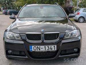 Black BMW 320 2006 in Daugavpils, with an engine capacity of 2.00 L and mileage of 313 thousand km for 4950 €, photo 8 on AUTOMOTO.COM.LV