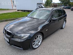 Black BMW 320 2006 in Daugavpils, with an engine capacity of 2.00 L and mileage of 313 thousand km for 4950 €, photo 10 on AUTOMOTO.COM.LV