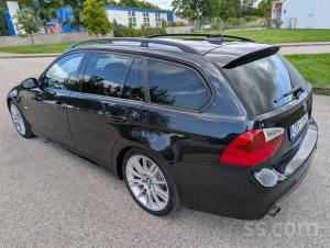 Black BMW 320 2006 in Daugavpils, with an engine capacity of 2.00 L and mileage of 313 thousand km for 4950 €, photo 11 on AUTOMOTO.COM.LV