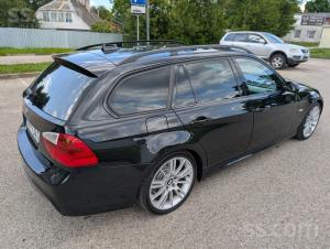 Black BMW 320 2006 in Daugavpils, with an engine capacity of 2.00 L and mileage of 313 thousand km for 4950 €, photo 12 on AUTOMOTO.COM.LV