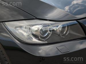 Black BMW 320 2006 in Daugavpils, with an engine capacity of 2.00 L and mileage of 313 thousand km for 4950 €, photo 13 on AUTOMOTO.COM.LV