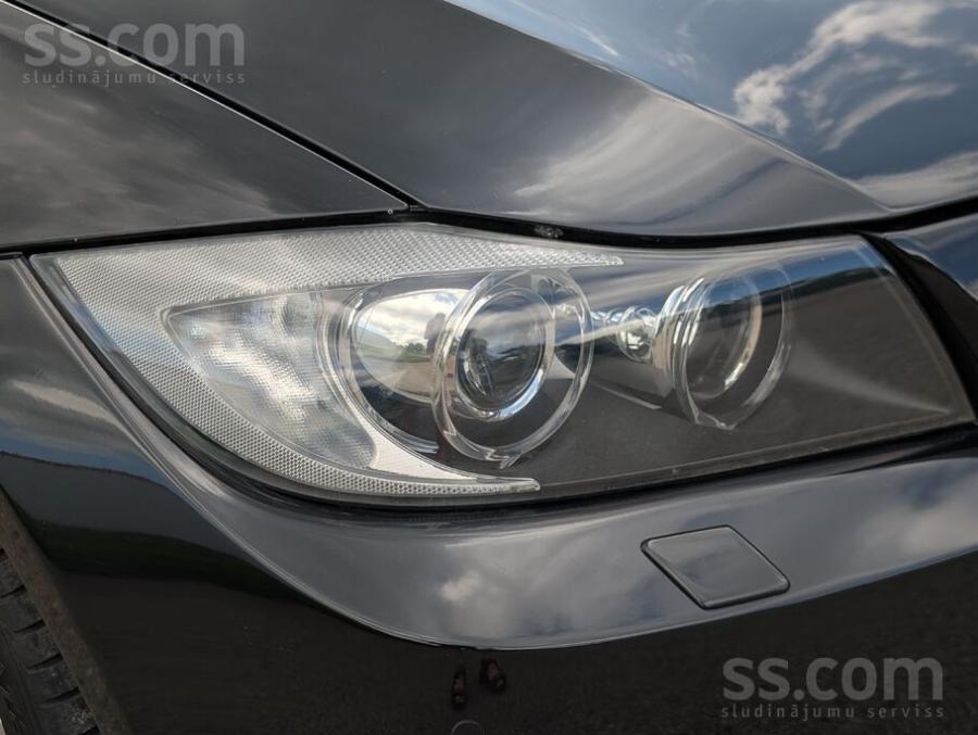 Black BMW 320 2006 in Daugavpils, with an engine capacity of 2.00 L and mileage of 313 thousand km for 4950 €, photo 13 on AUTOMOTO.COM.LV