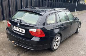Black BMW 320 2006 in Vilnius, with an engine capacity of 2.00 L and mileage of 395 thousand km for 1750 €, photo 3 on AUTOMOTO.COM.LV