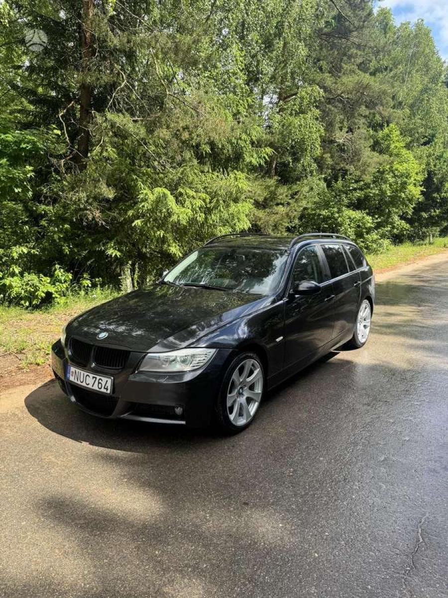 Black BMW 320 2006 in Vilnius, with an engine capacity of 2.00 L and mileage of 410 thousand km for 3850 €, photo 1 on AUTOMOTO.COM.LV