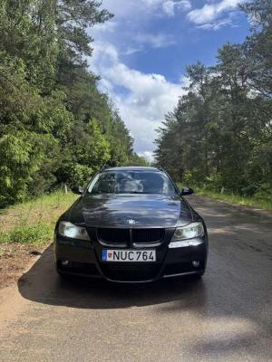 Black BMW 320 2006 in Vilnius, with an engine capacity of 2.00 L and mileage of 410 thousand km for 3850 €, photo 7 on AUTOMOTO.COM.LV