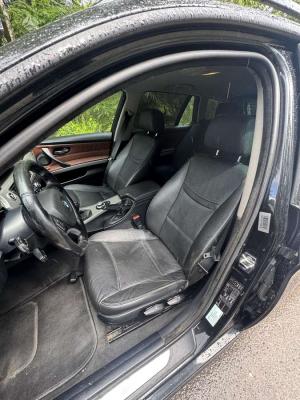 Black BMW 320 2006 in Vilnius, with an engine capacity of 2.00 L and mileage of 410 thousand km for 3850 €, photo 8 on AUTOMOTO.COM.LV