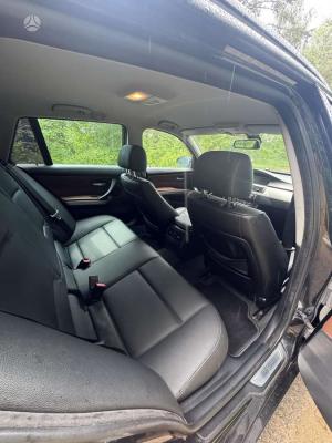Black BMW 320 2006 in Vilnius, with an engine capacity of 2.00 L and mileage of 410 thousand km for 3850 €, photo 10 on AUTOMOTO.COM.LV