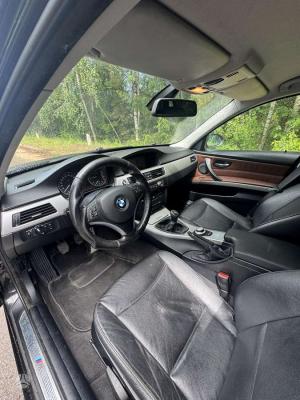 Black BMW 320 2006 in Vilnius, with an engine capacity of 2.00 L and mileage of 410 thousand km for 3850 €, photo 12 on AUTOMOTO.COM.LV