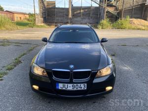Черный БМВ 320 2006 в Балви, объемом двигателя 2.00 л и пробегом 381 тыс. км за 1950 €, фото  на AUTOMOTO.COM.LV